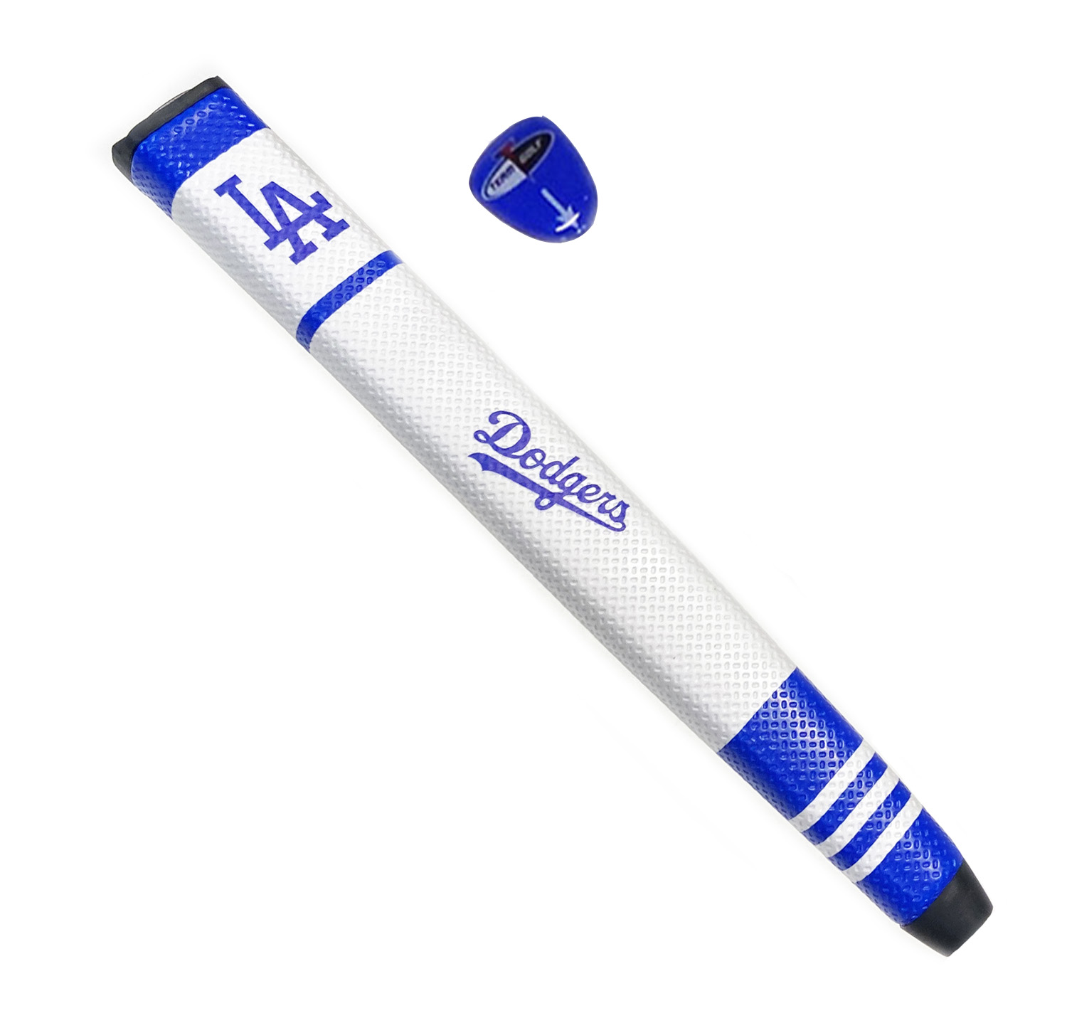 NEW Team Golf LA Dodgers White/Blue Jumbo Putter Grip w/Ball Marker ...