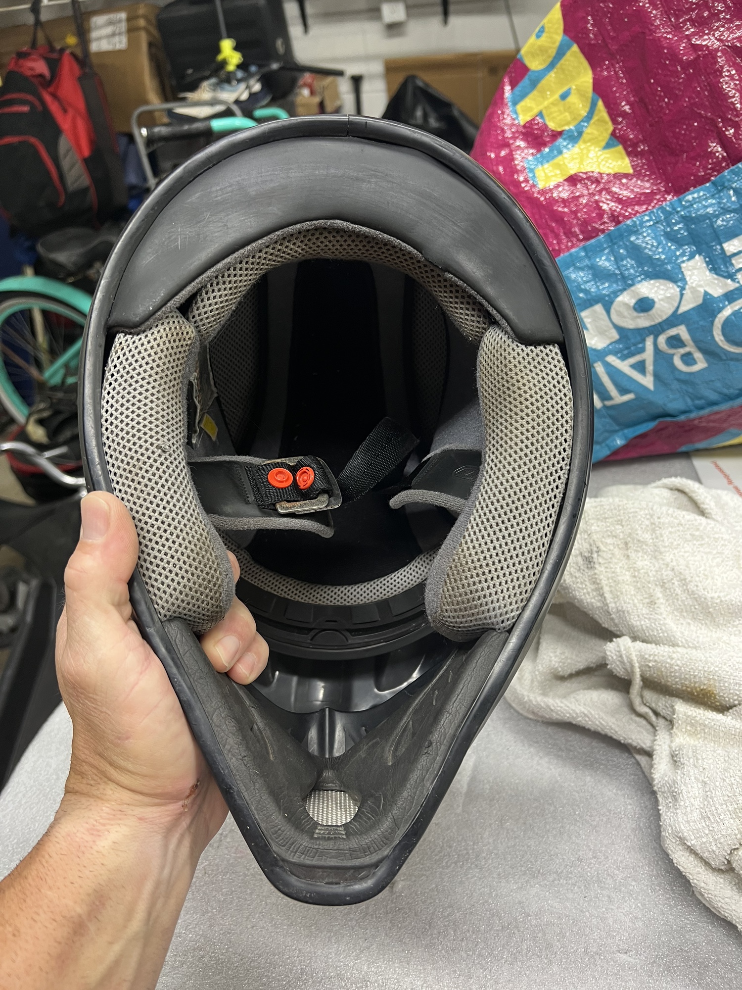 Azonic SX motocross helmet size M | SidelineSwap