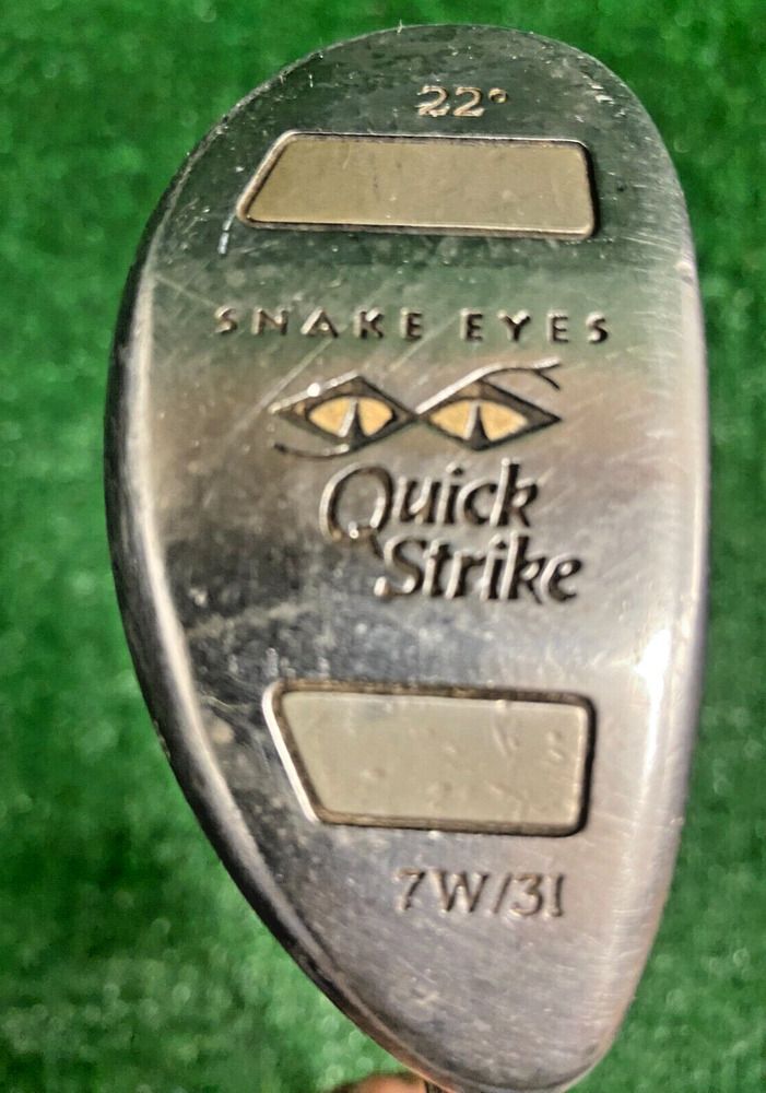 Snake Eyes Quick Strike 7W/3i Hybrid 22 Degrees RH Senior Steel 40 In ...