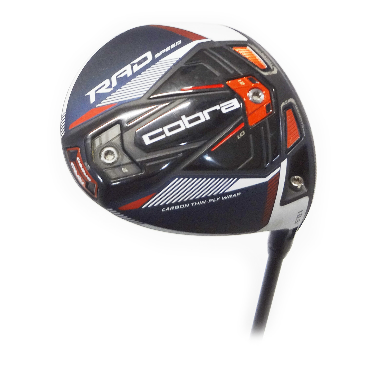 Cobra King RAD Speed Blue 10.5* Driver Fujikura Motore X F3 6-S Stiff ...