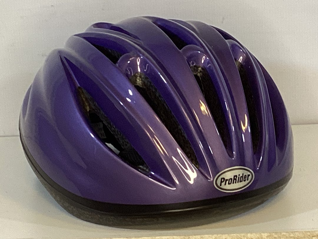 Used Prorider Purple Bike Helmet Md Bicycle Helmets | SidelineSwap