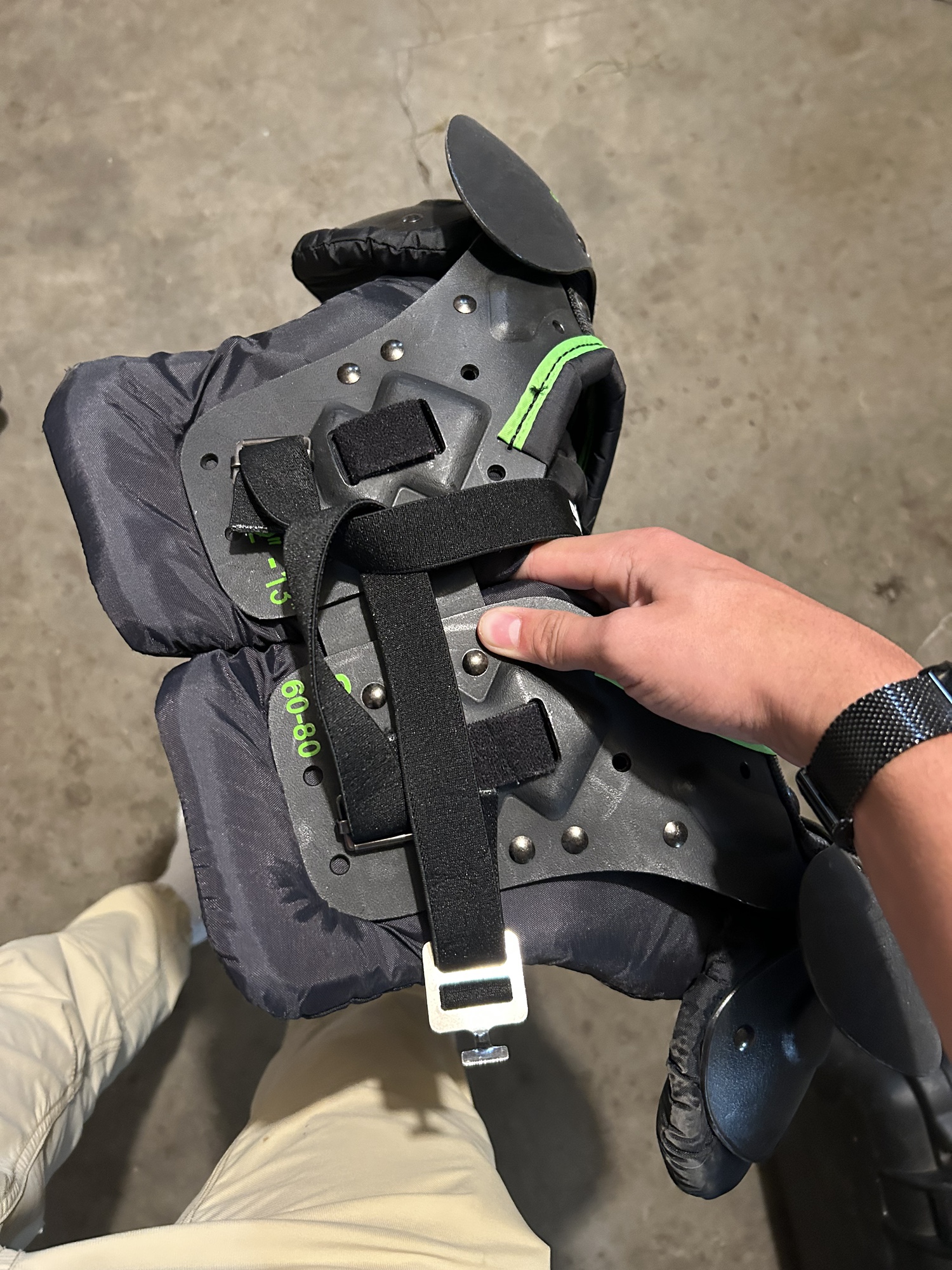 Used Small Battle Tag Battle Gear II TSP045 Shoulder Pads | SidelineSwap