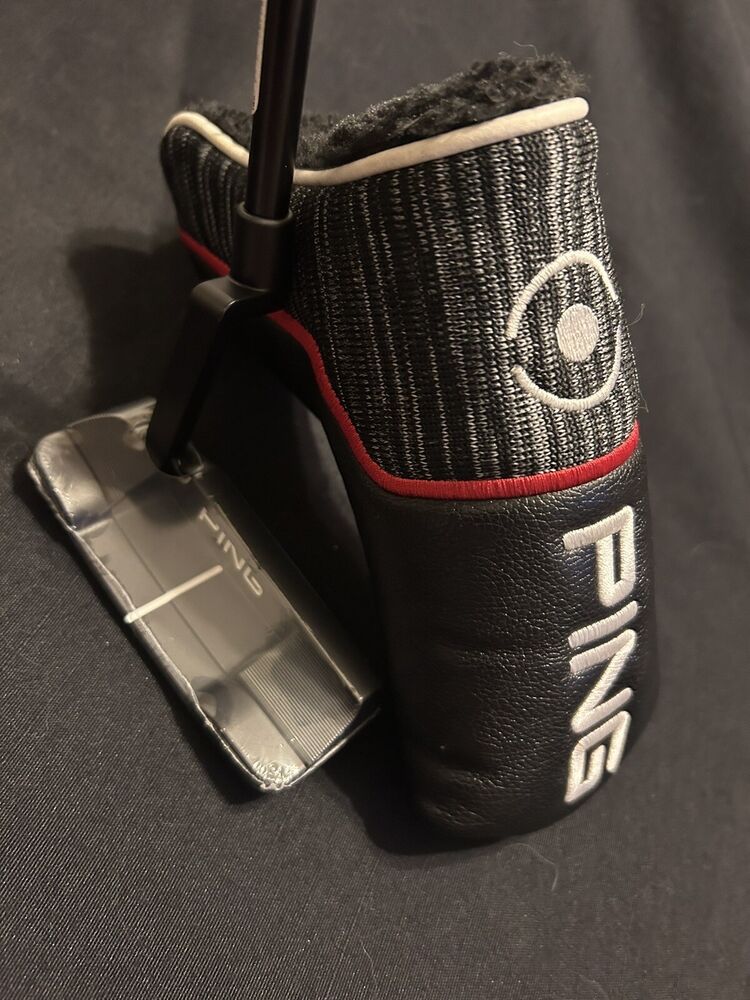 NEW Ping PLD Anser D MILLES Putter MATTE BLACK FINISH 35" + Headcover ...