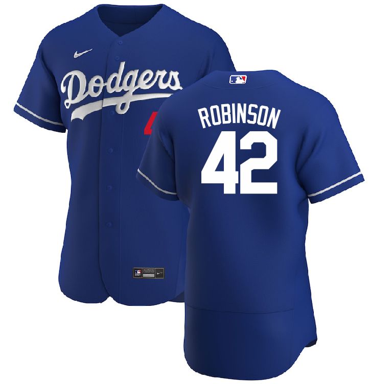 Los Angeles Dodgers Jackie Robinson Royal Jersey | SidelineSwap