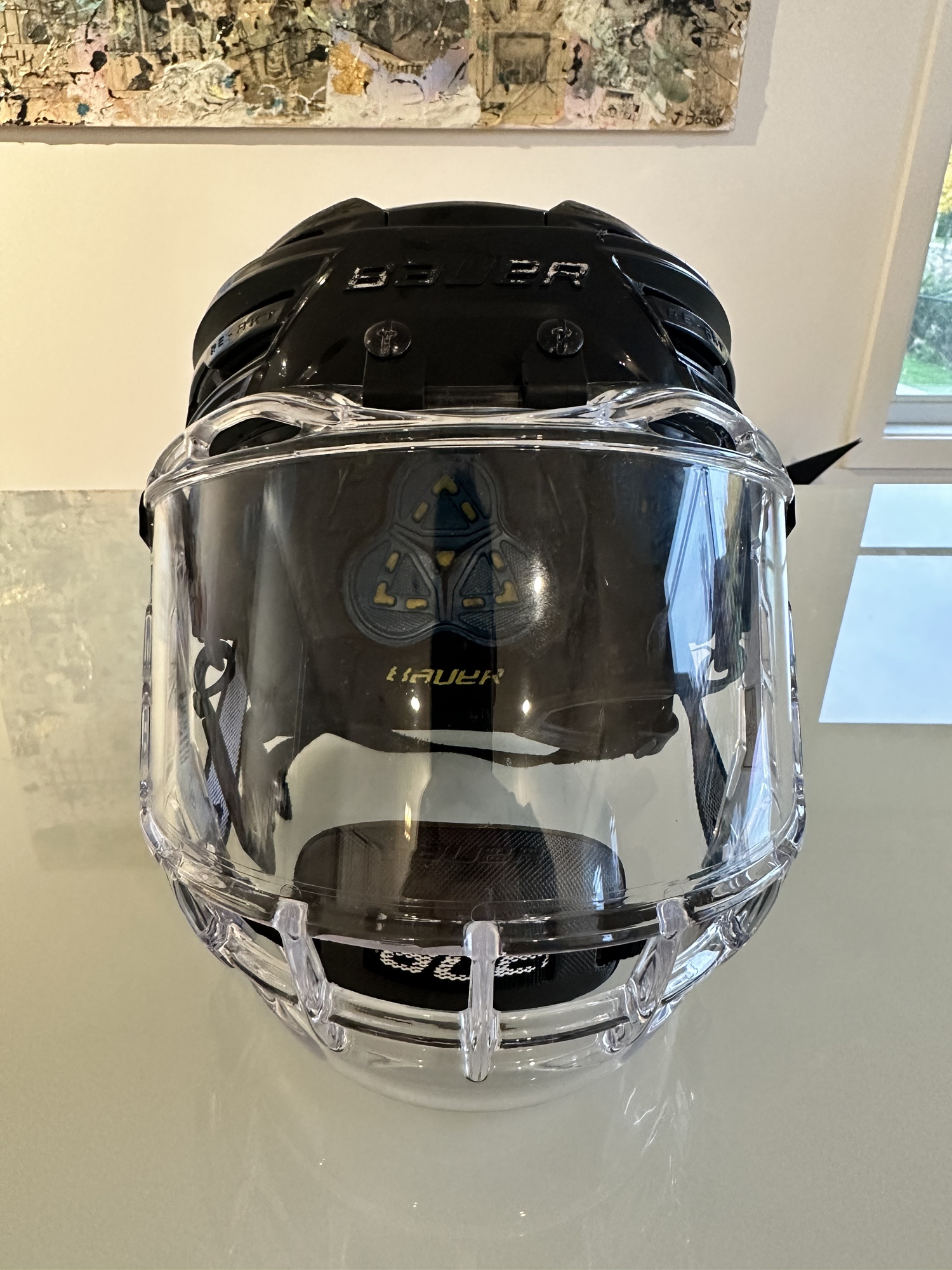 Bauer reakt-150 with bauer full face visor | SidelineSwap