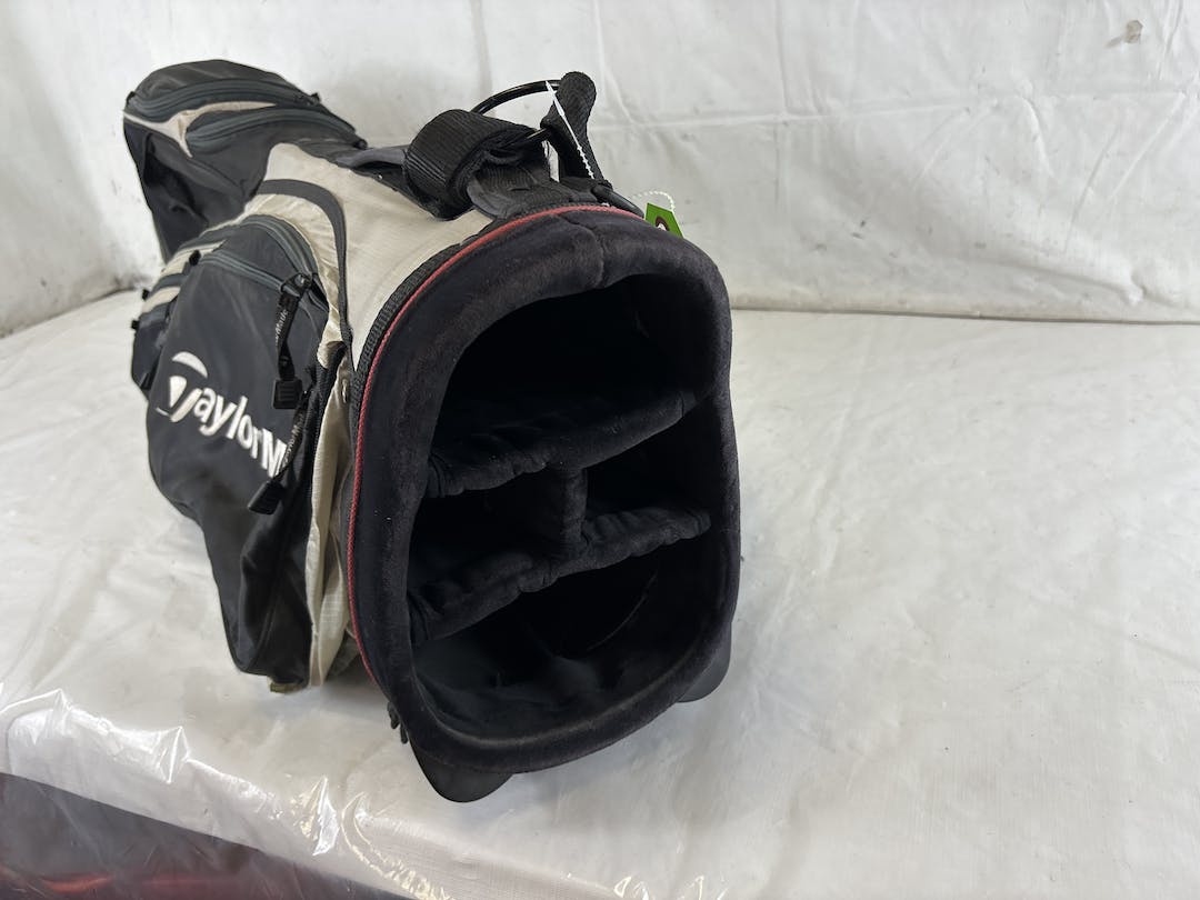 Used Taylormade Izzo Technology 4 Way Golf Stand Bag W Rain Hood Sidelineswap