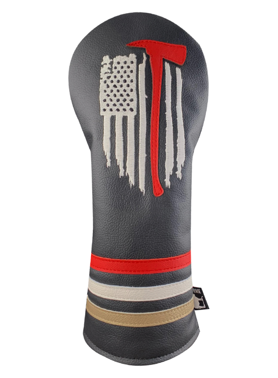 NEW Dormie "Firefighter" Luxury Premium Leather Driver Headcover ...