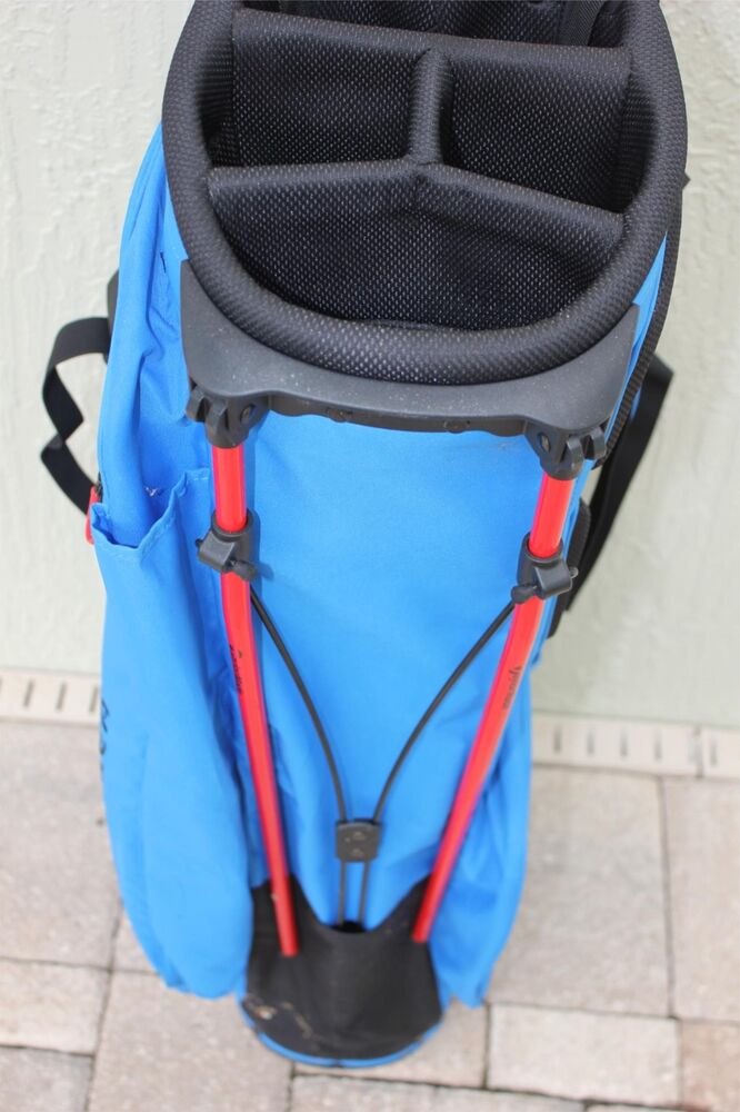 TAYLORMADE FLEXTECH STAND BAG - BLUE - LOGO | SidelineSwap