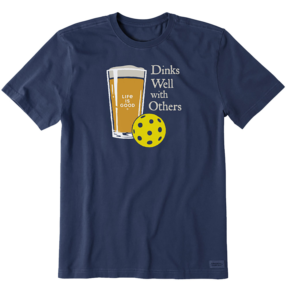 Life Is Good Clean Dinks Well Beer Mens Shirt | SidelineSwap