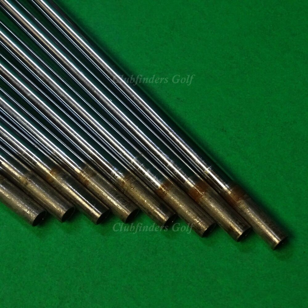 True Temper AMT Red R300 .355 Regular Flex Pulled Steel Iron Shafts SET ...