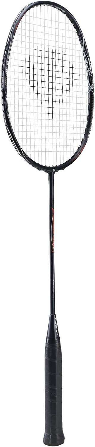 Carlton Fireblade 400 Badminton Racket,Black/Orange, G5, PRE Strung ...
