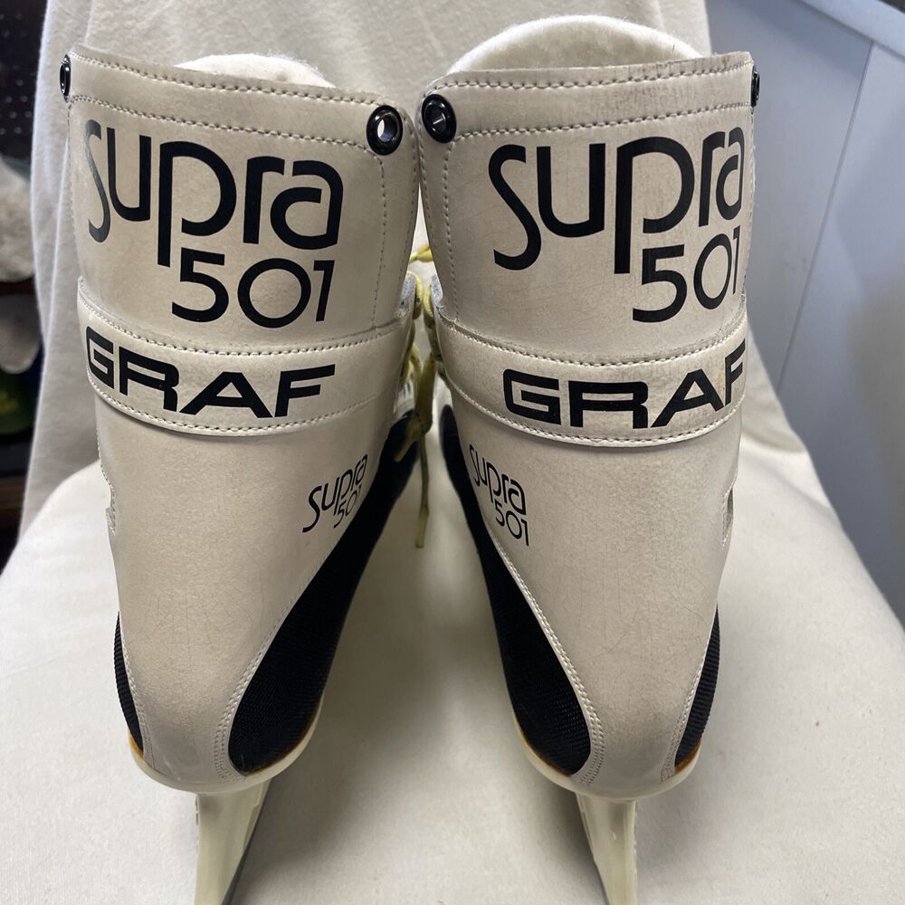 SENIOR ADULT SIZE 9 GRAF SUPRA 501 ICE HOCKEY SKATES | SidelineSwap