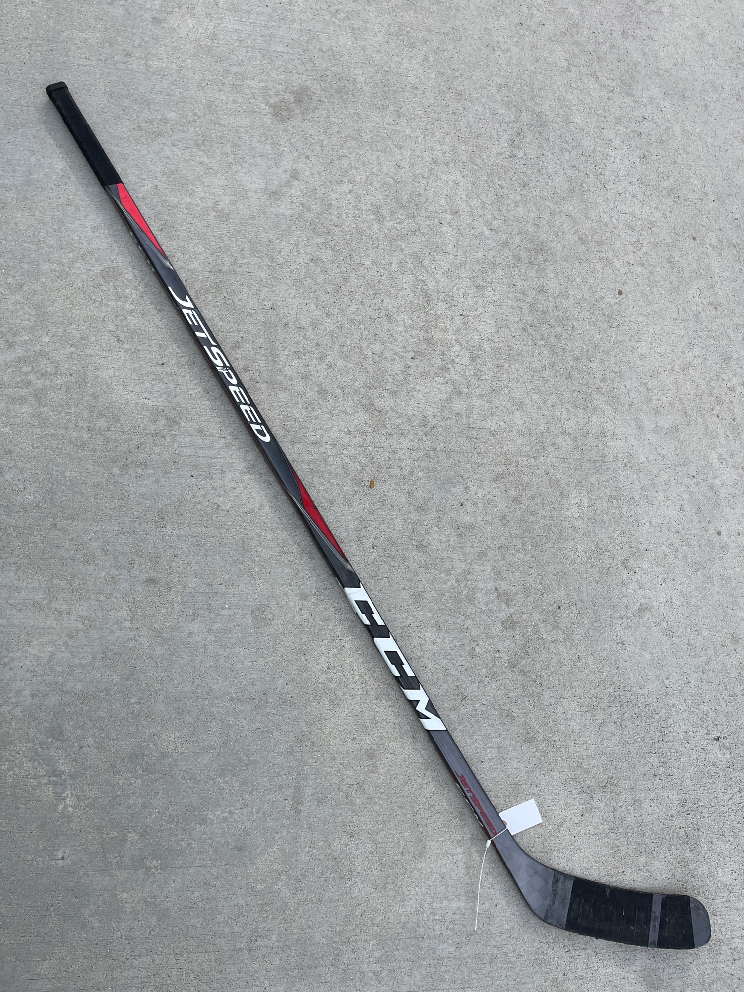 Used Senior CCM JetSpeed FT3 Pro Left Hockey Stick Pro Stock (skinned ...