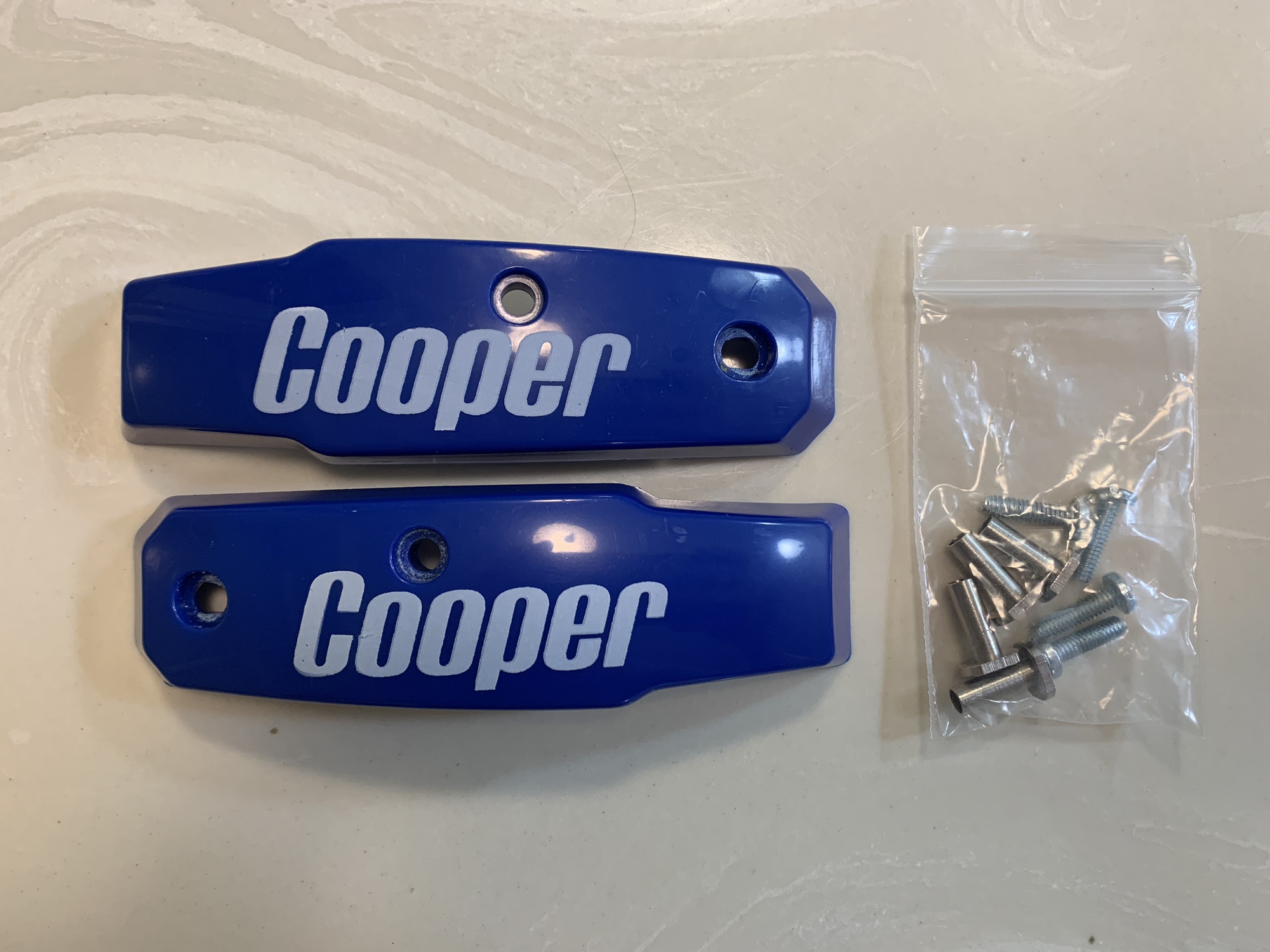 Blue Cooper SK2000 Helmet Bumpers Replacement Side Plates RSP2000 Gen 2 ...