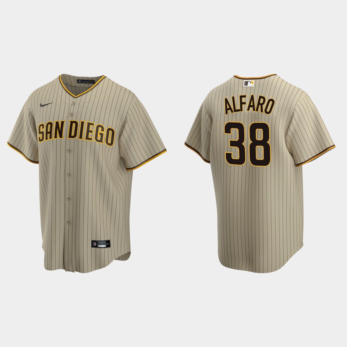 San Diego Padres Jorge Alfaro Replica Brown Jersey | SidelineSwap