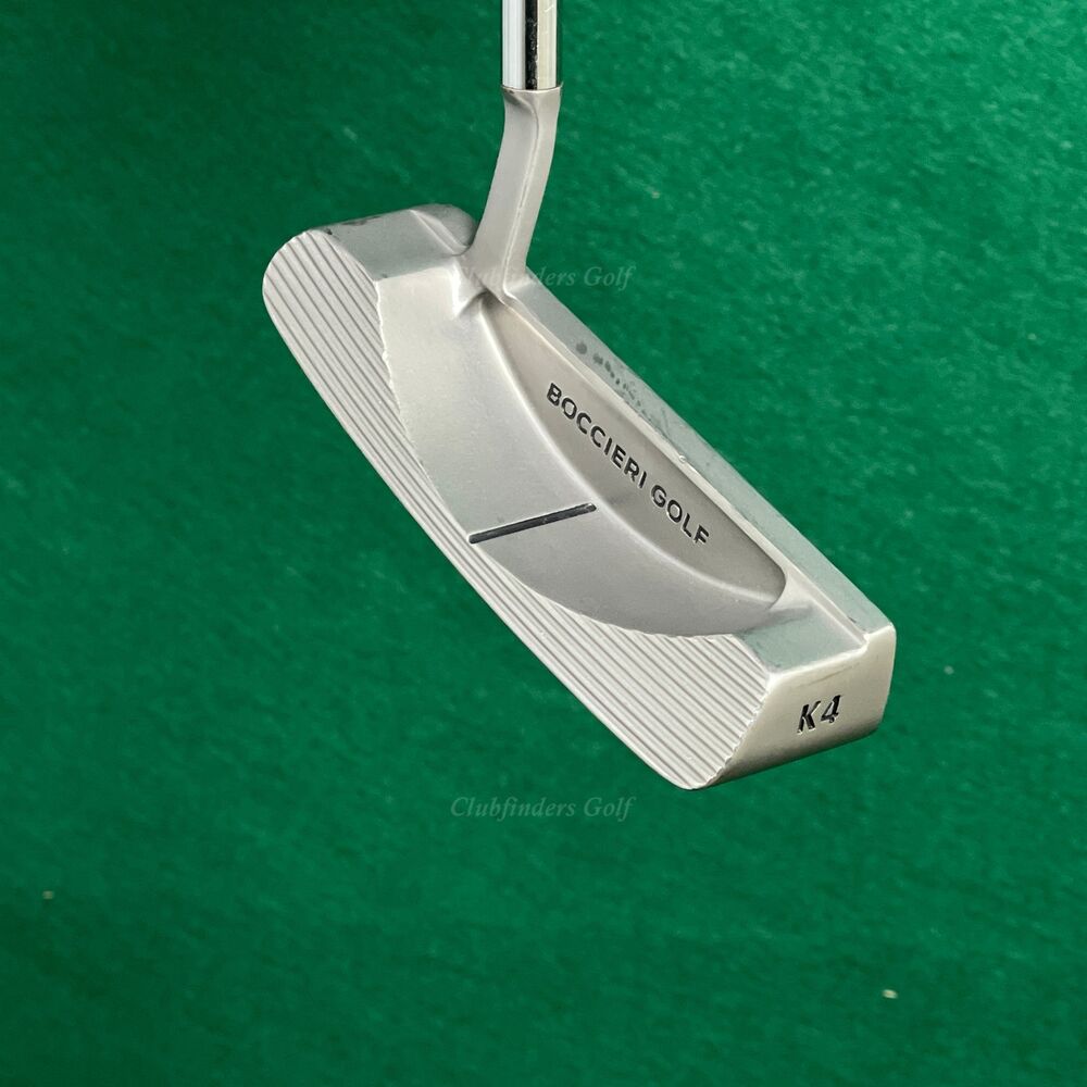 Boccieri Golf Heavy Mid-Weight K4 Satin 35" Flow-Neck Putter Golf Club ...