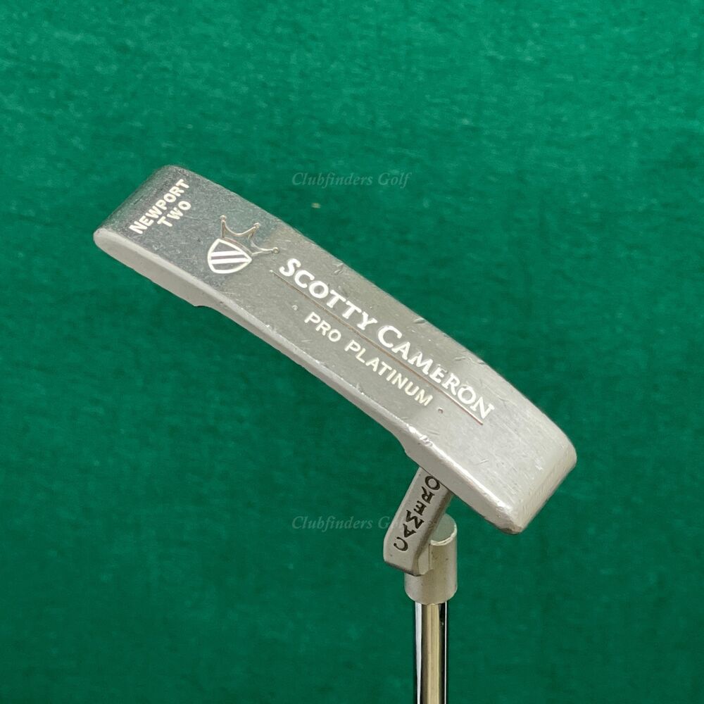 Scotty Cameron Pro Platinum Newport Two 33.5" Putter Golf Club Titleist ...