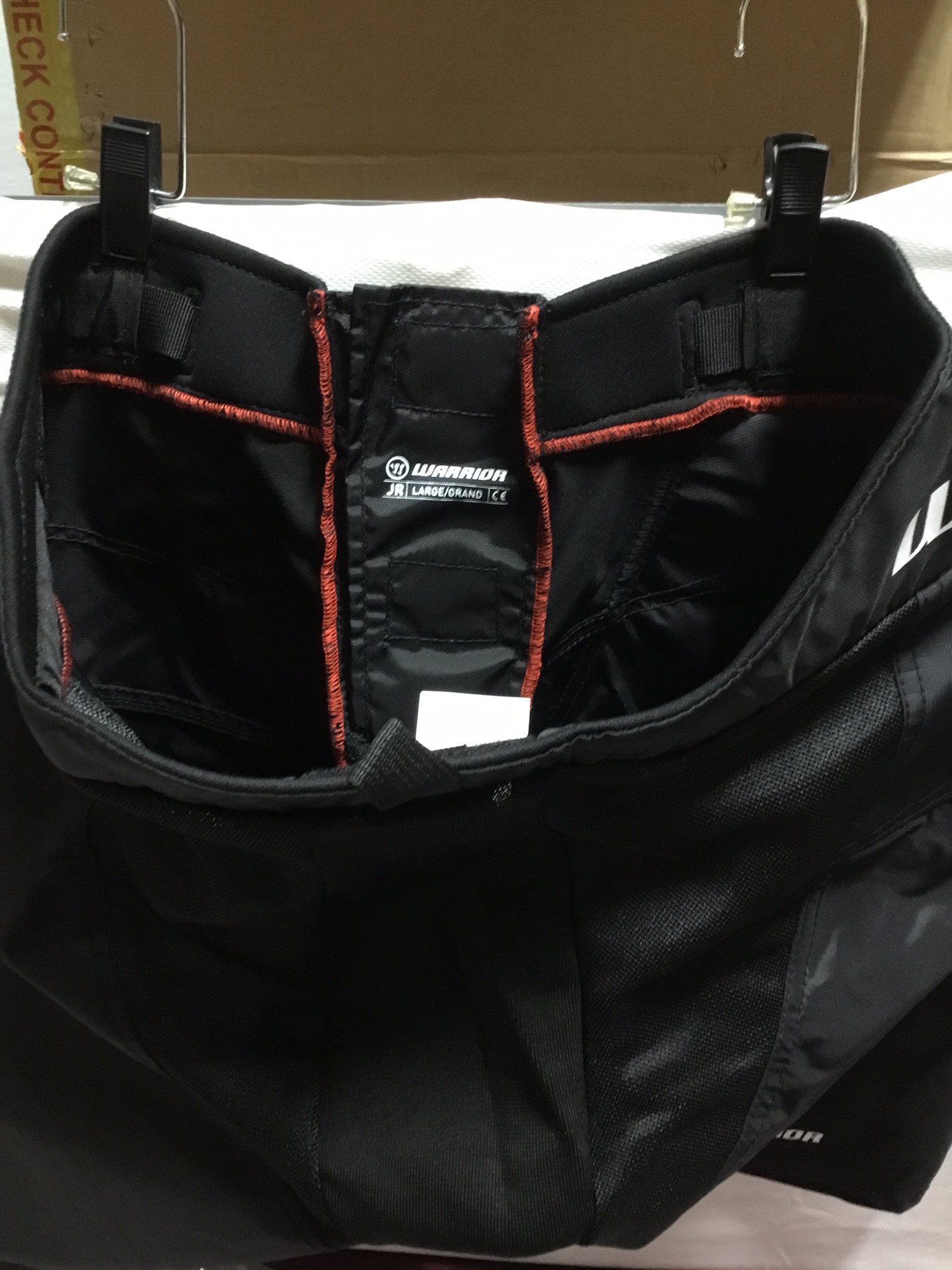 Black New Large Warrior QPGSHLJ8 Pant Shell | SidelineSwap