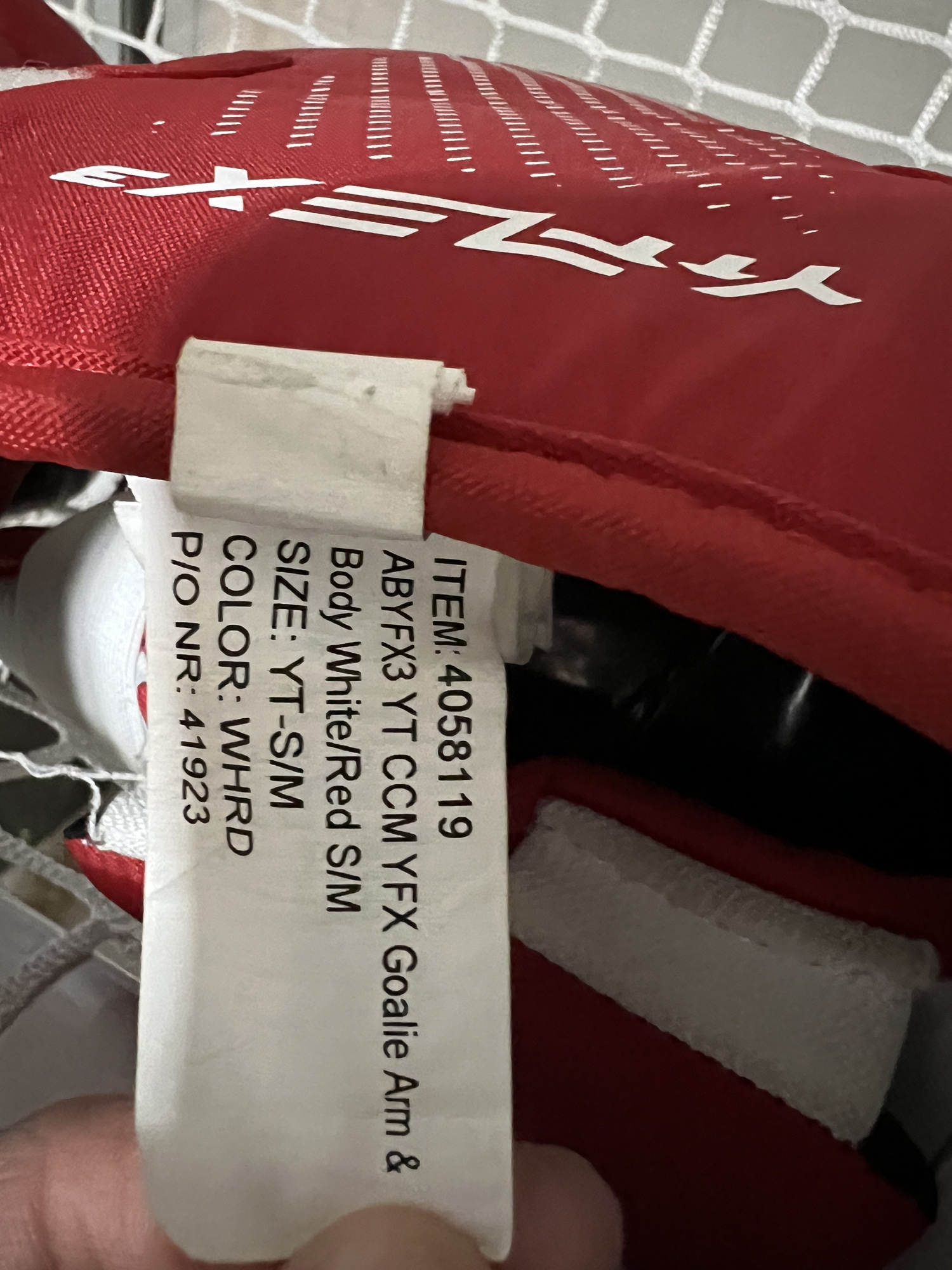 Used Small / Medium CCM Yflex 3 Goalie Chest Protector | SidelineSwap