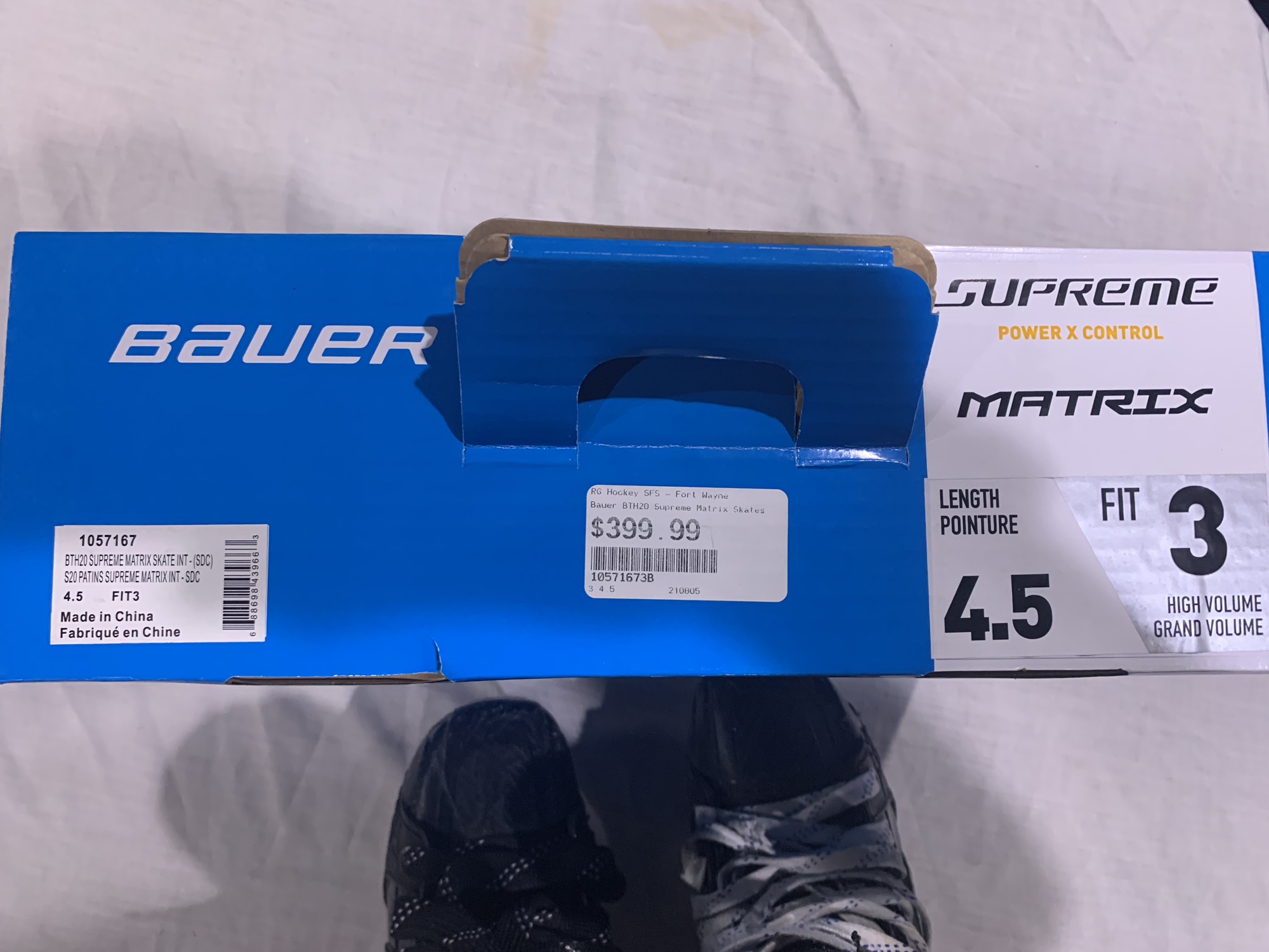 Bauer Supreme Matrix 4.5 Fit 3 Hockey Skates | SidelineSwap