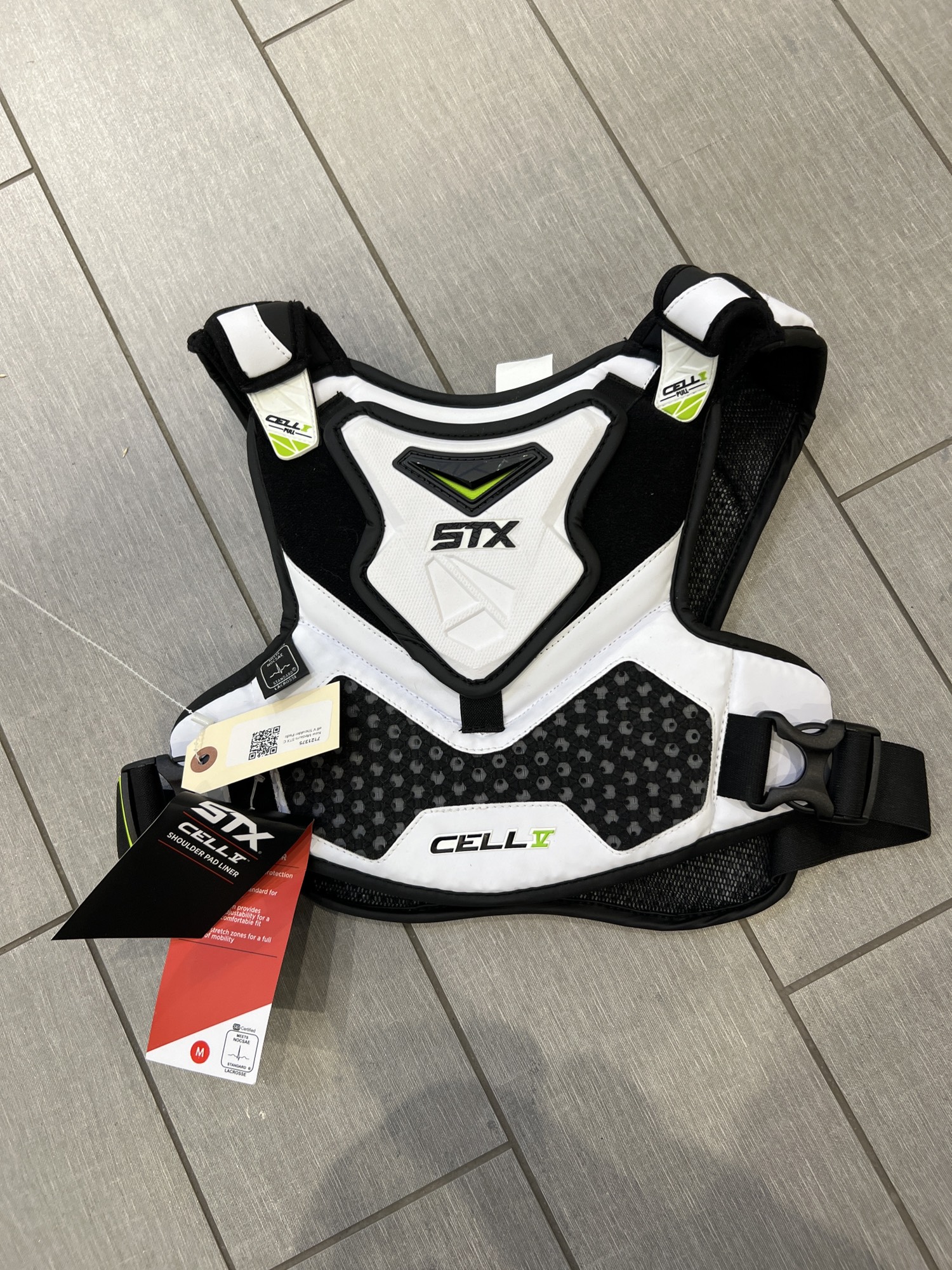 New Medium STX Cell V Shoulder Pads | SidelineSwap