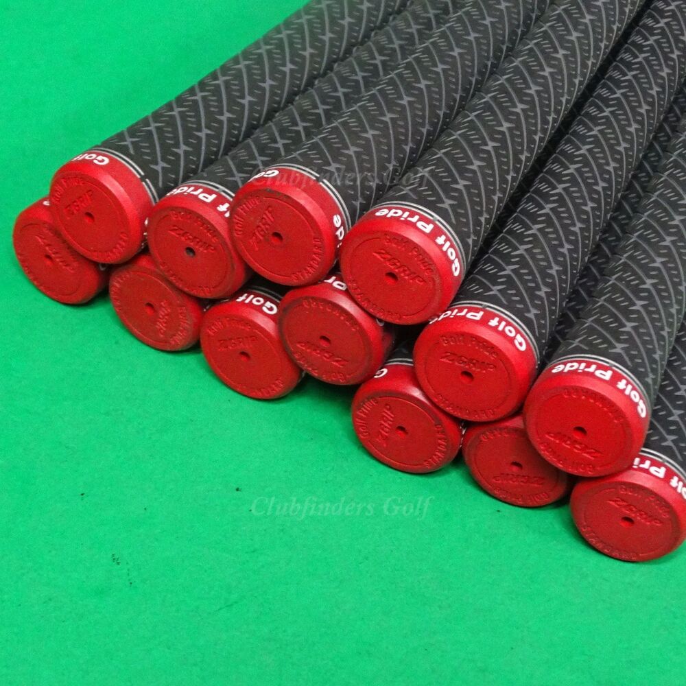 TaylorMade Golf Pride Z-Grip Red Cap Standard Pulled Iron/Wood Grips ...