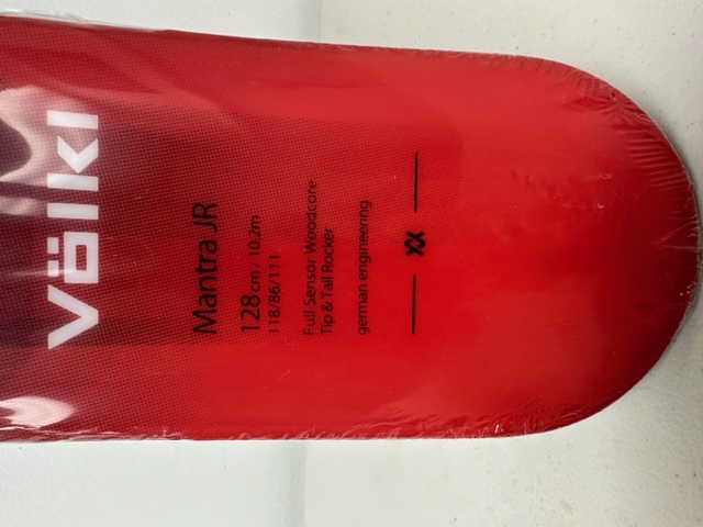 New Kid's 2023 Volkl 128 cm All Mountain Mantra Jr Skis Without ...