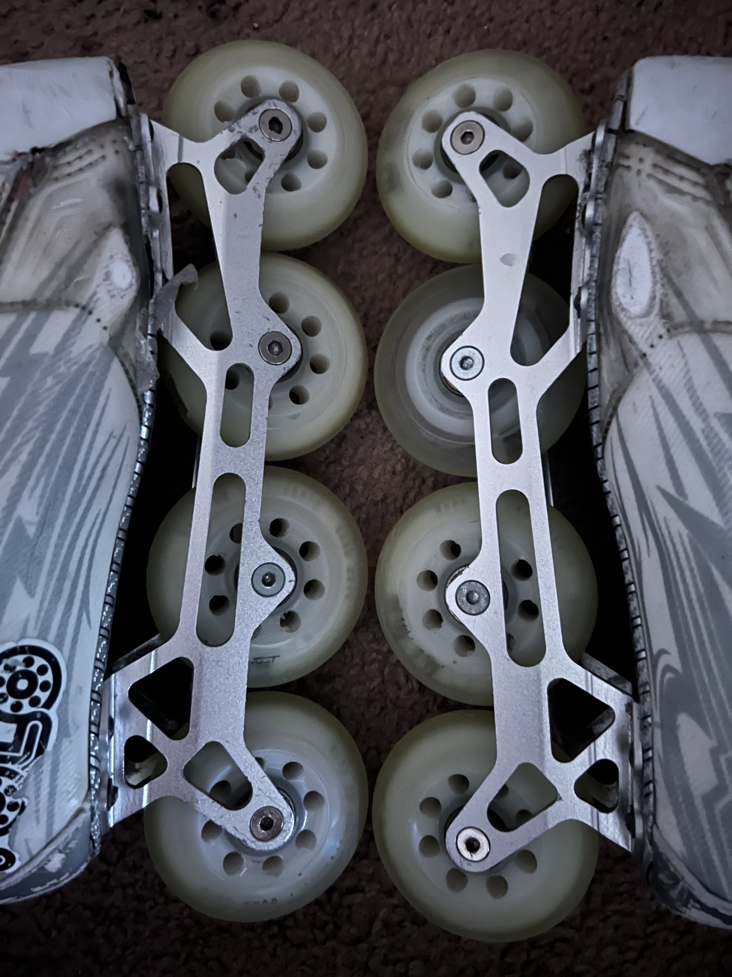 Mission Axiom T10 Revolt Size 7D Krypto-Swap Inline Skates | SidelineSwap