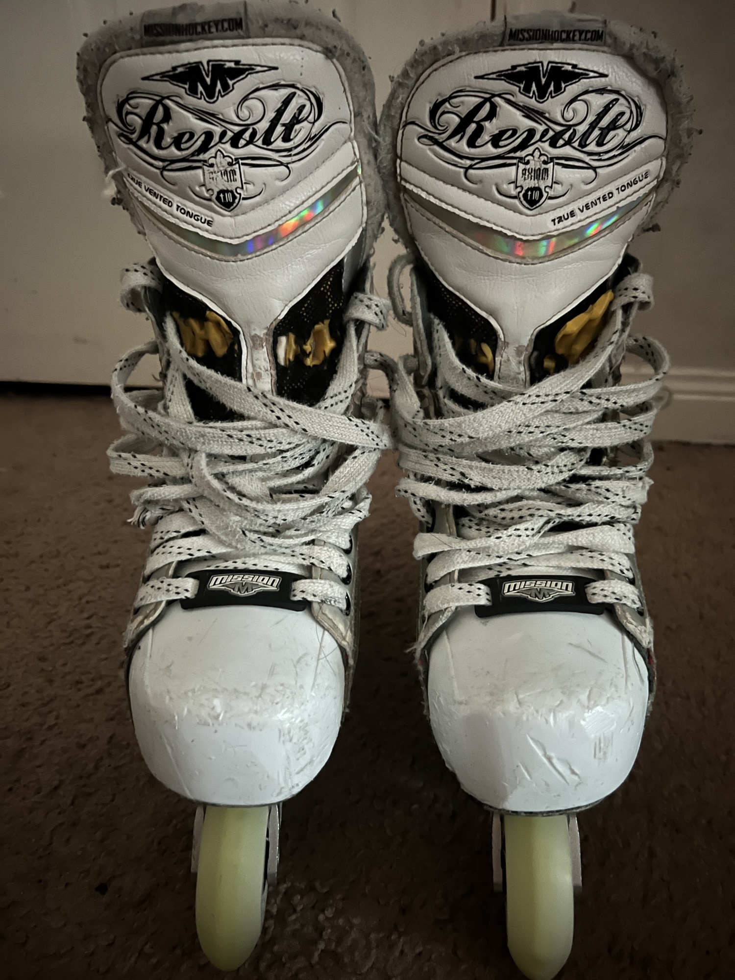 Mission Axiom T10 Revolt Size 7D Krypto-Swap Inline Skates | SidelineSwap