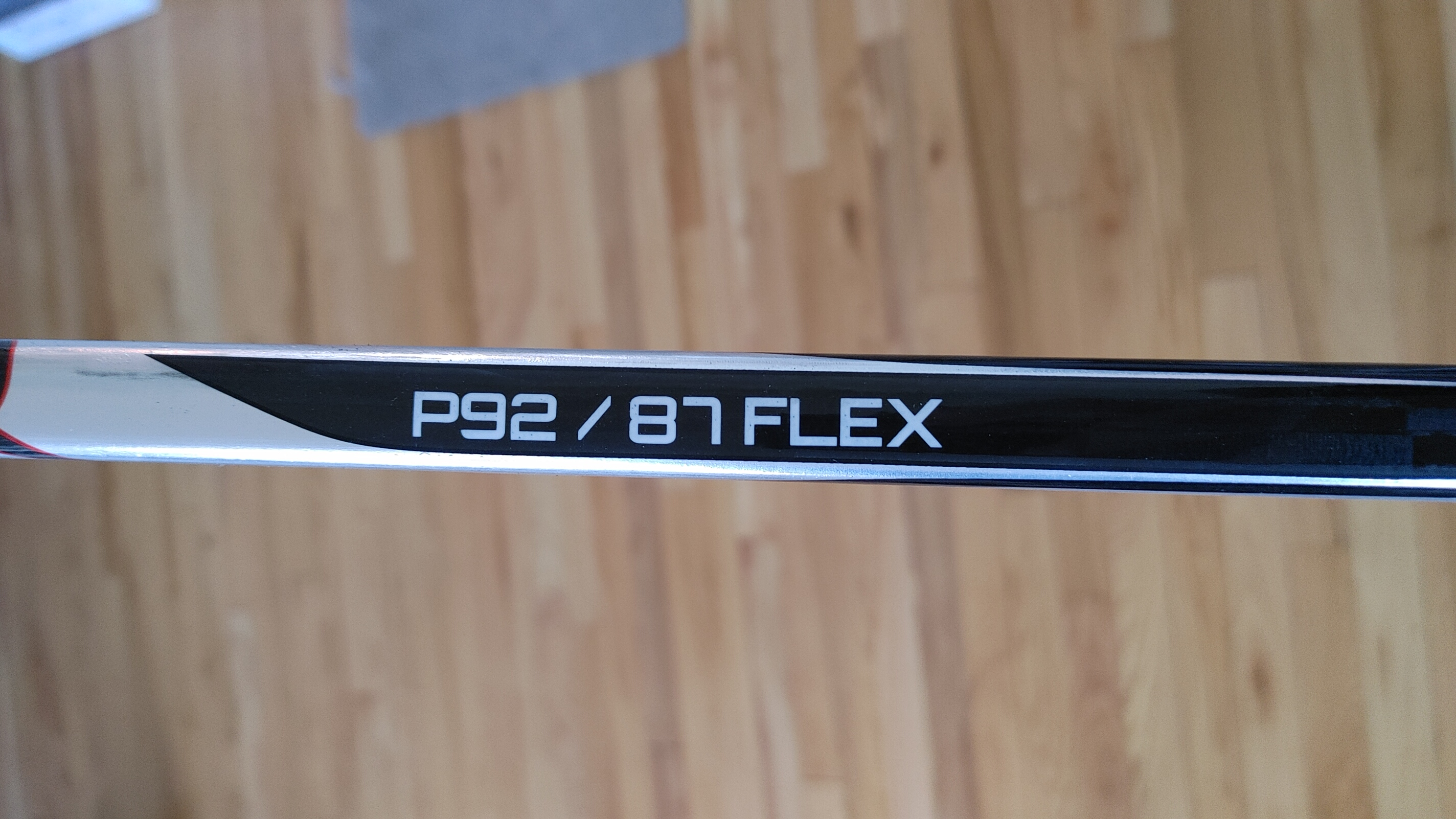 BAUER VAPOR HYPERLITE 2 GRIP COMPOSITE HOCKEY STICK - 87 FLEX P92 CURVE ...