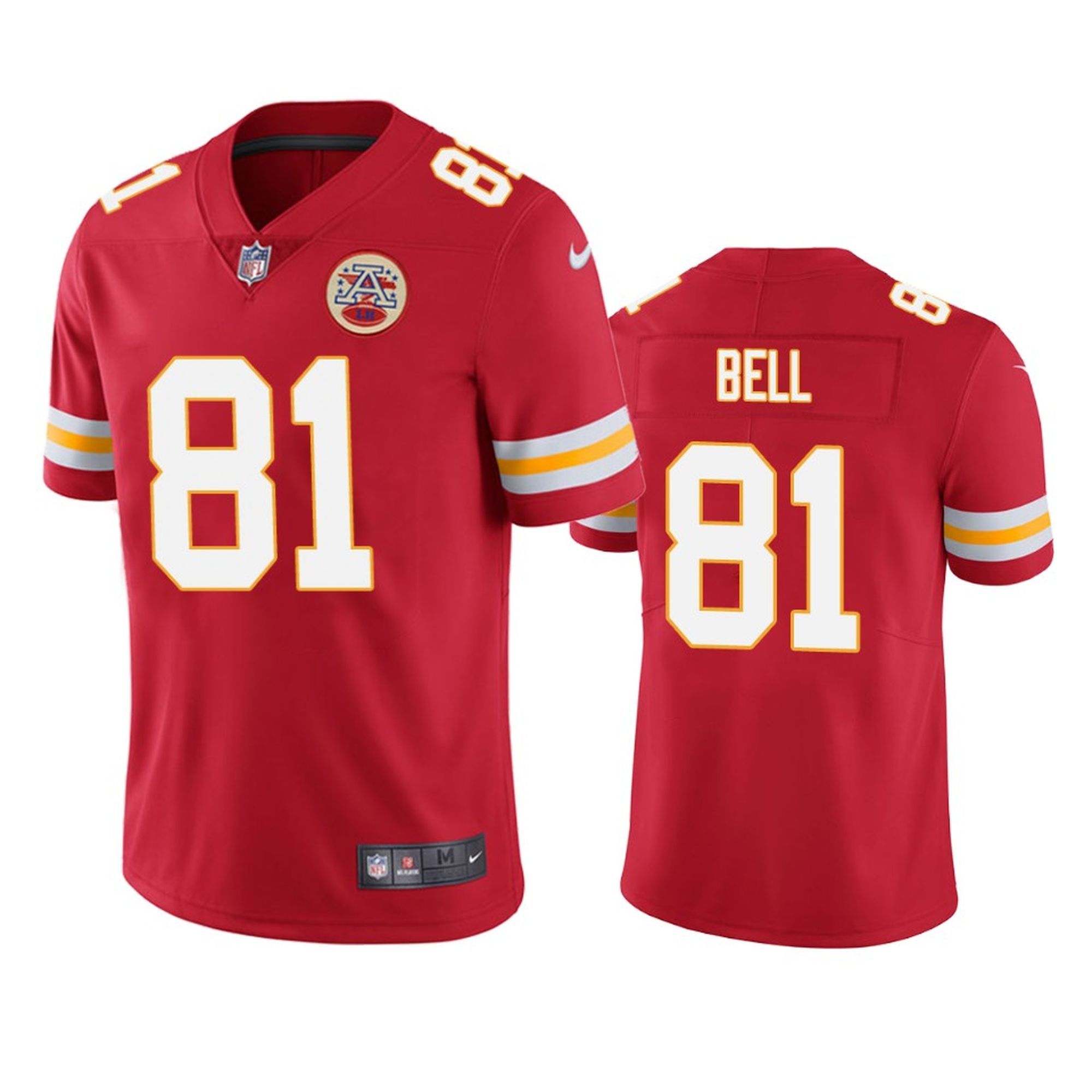 Kansas City Chiefs Blake Bell Red Jersey | SidelineSwap