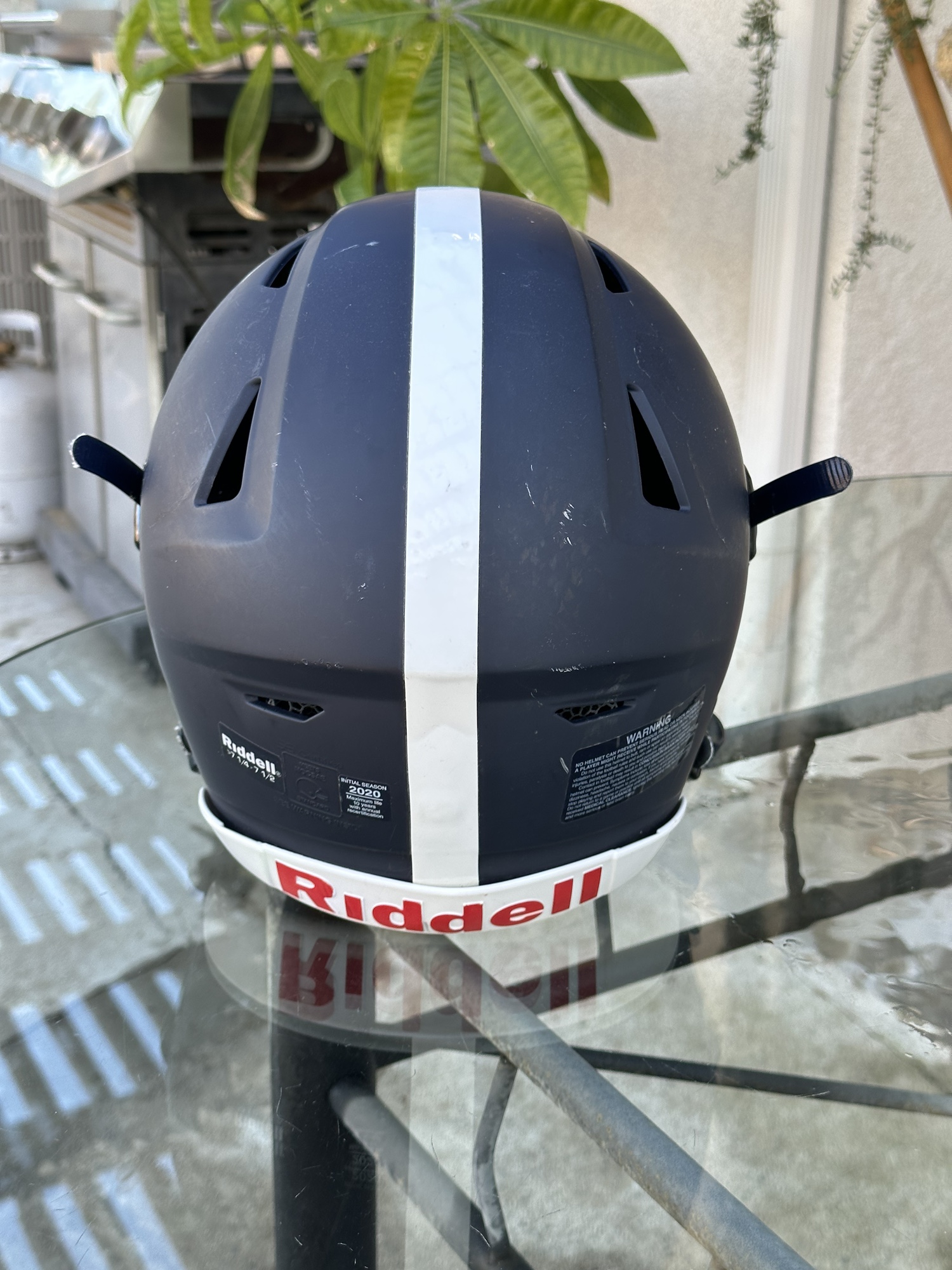 Riddell SpeedFlex Diamond Helmet, Adult/Varsity Matte Navy Blue ...