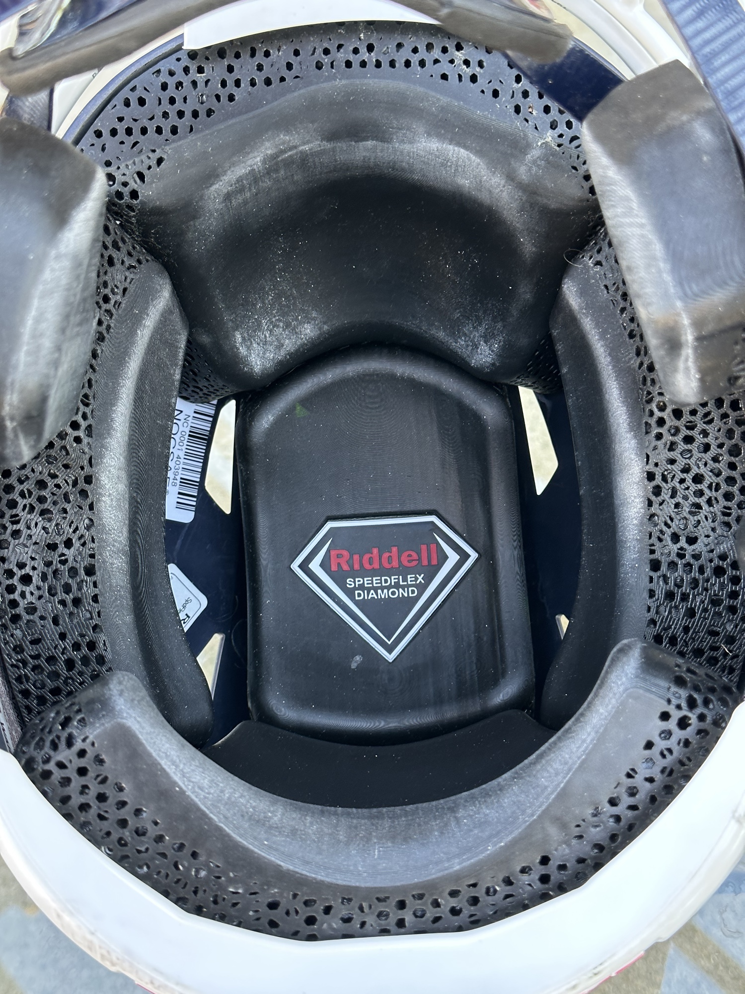 Riddell SpeedFlex Diamond Helmet, Adult/Varsity Matte Navy Blue ...