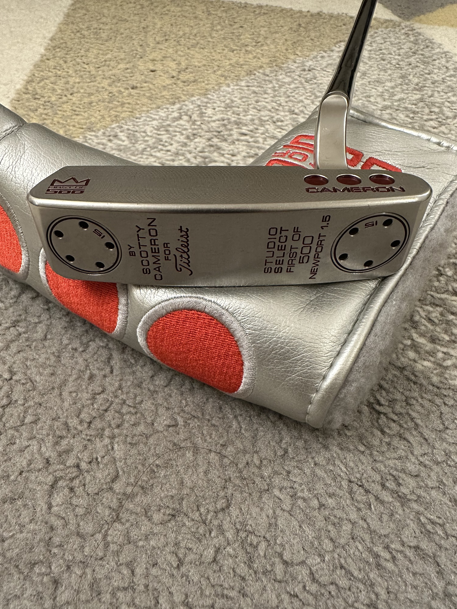 2008 Titleist Scotty Cameron Studio Select Newport 1.5 1st of 500(1/500 ...
