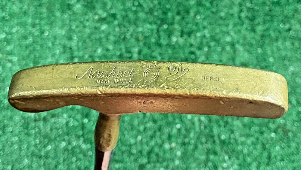 Bullseye Offset Putter Acushnet RH Fluted Steel 34.5 Inches With New ...