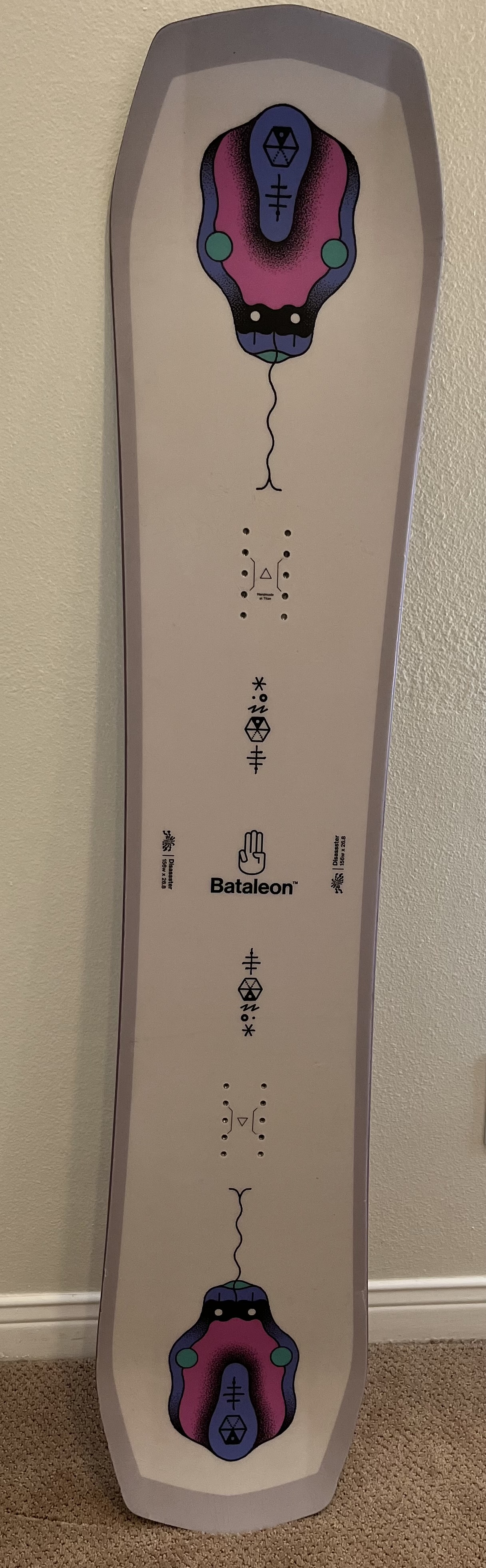 Men's Snowboard All Mountain Without Bindings Soft Flex True Twin ...