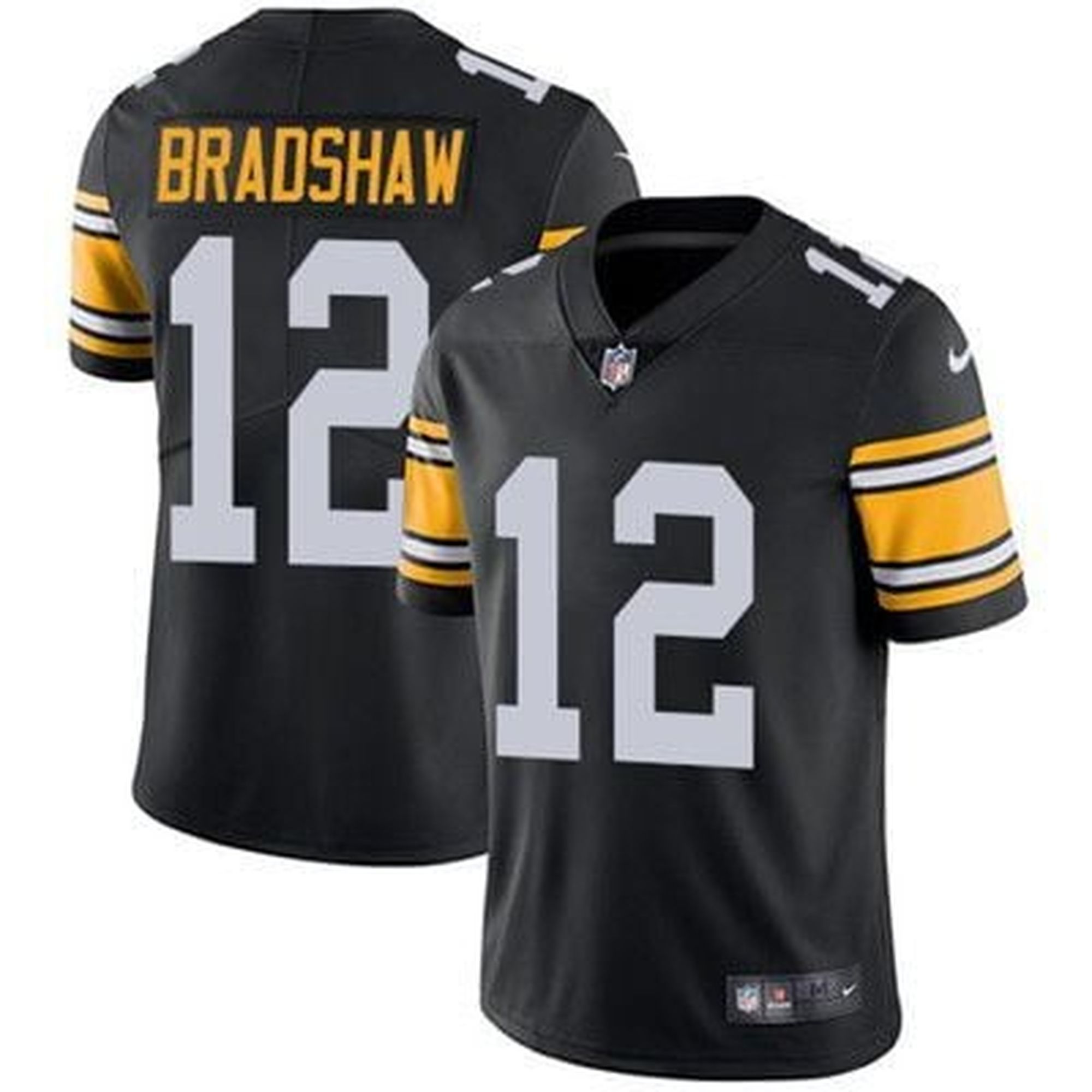 Pittsburgh Steelers Terry Bradshaw Black Jersey | SidelineSwap
