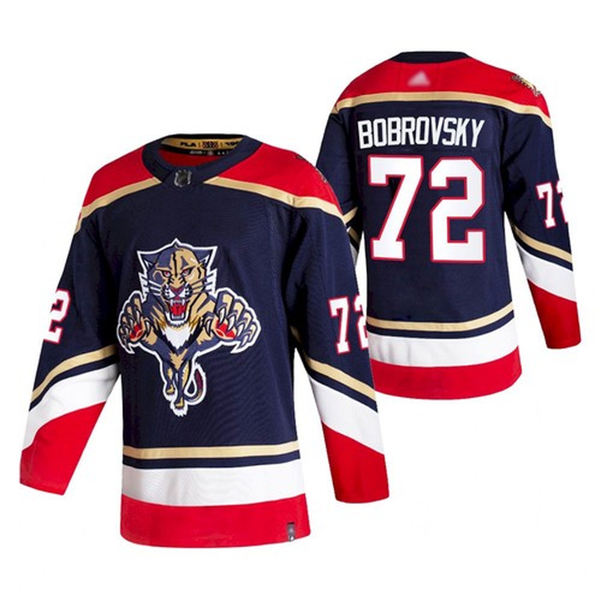 Florida Panthers Sergei Bobrovsky Navy Jersey | SidelineSwap
