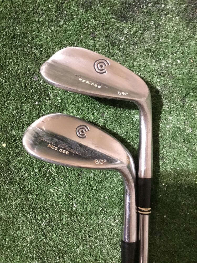 Cleveland Tour Action Reg. 588 Wedge Set (SW & LW) True Temper Steel ...