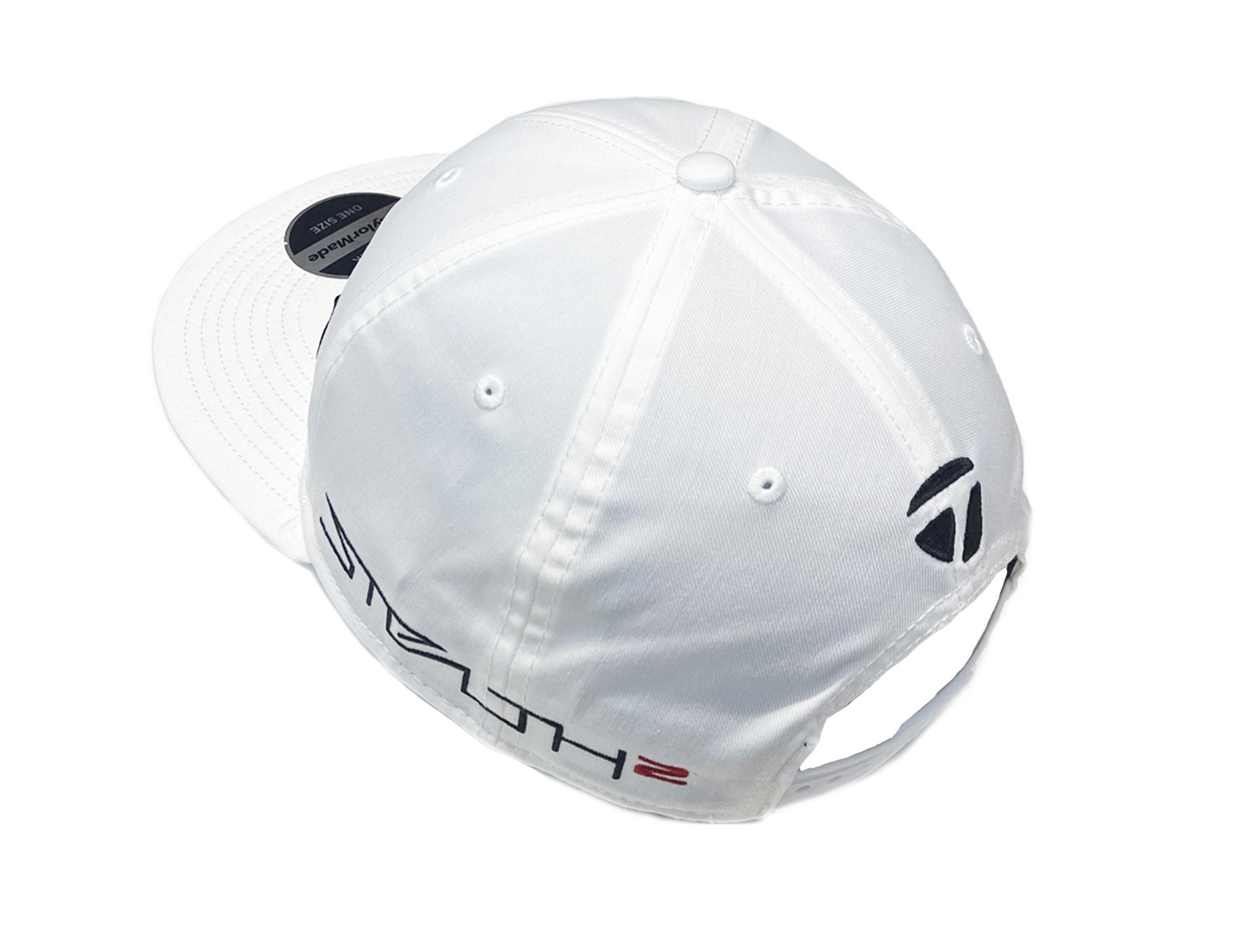 NEW 2023 TaylorMade Tour Flatbill Stealth2 White Snapback Golf Hat/Cap ...