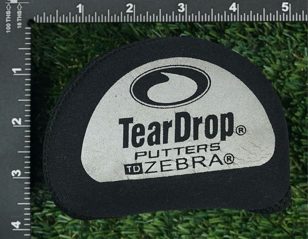 TEAR DROP ZEBRA MALLET PUTTER HEADCOVER | SidelineSwap