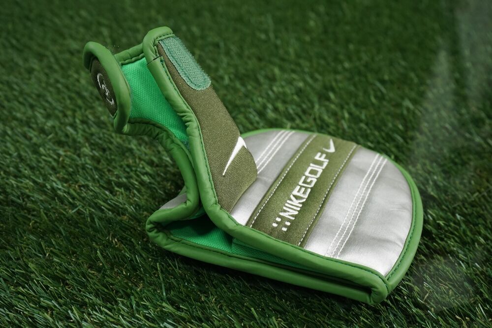 NIKE GOLF IC MALLET PUTTER HEADCOVER FOR LEFT HANDED PUTTER ~ LEFTY ...
