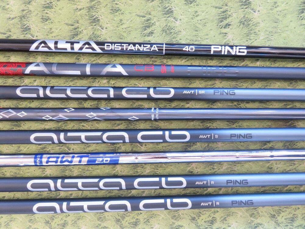 Ping FITTING CART / DEMO Iron Shafts .... Lot of 8 Shafts | SidelineSwap