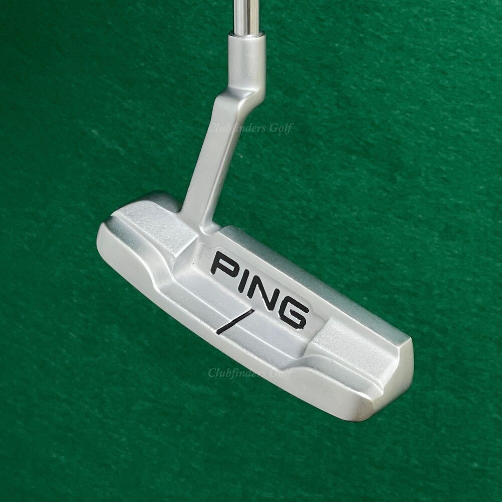 Ping Sigma 2 Anser Platinum Black Dot 33" L-Neck Blade Putter Golf Club ...