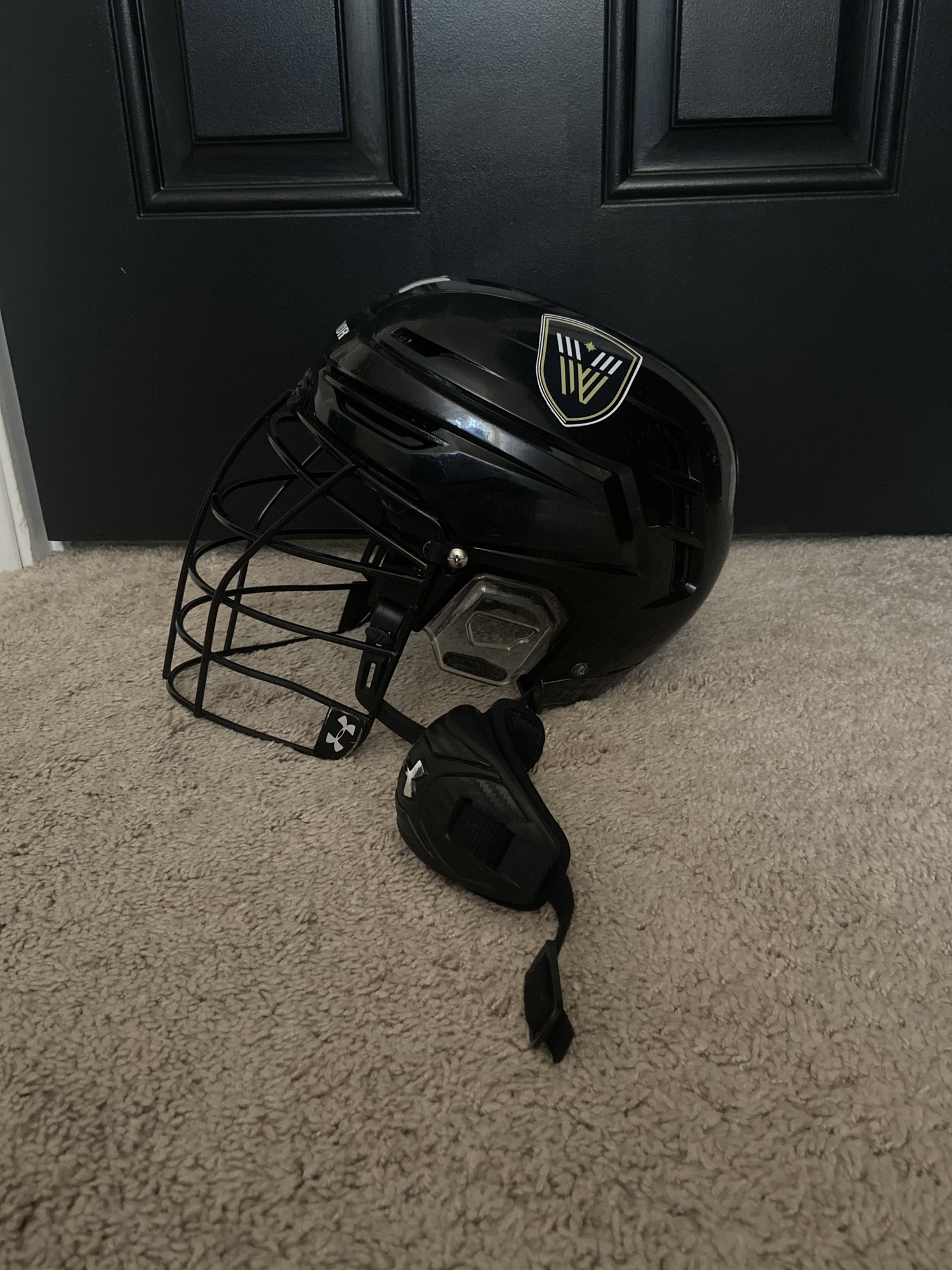 Vancouver Warriors Team Issued Warrior Alpha One Pro Box Helmet ...