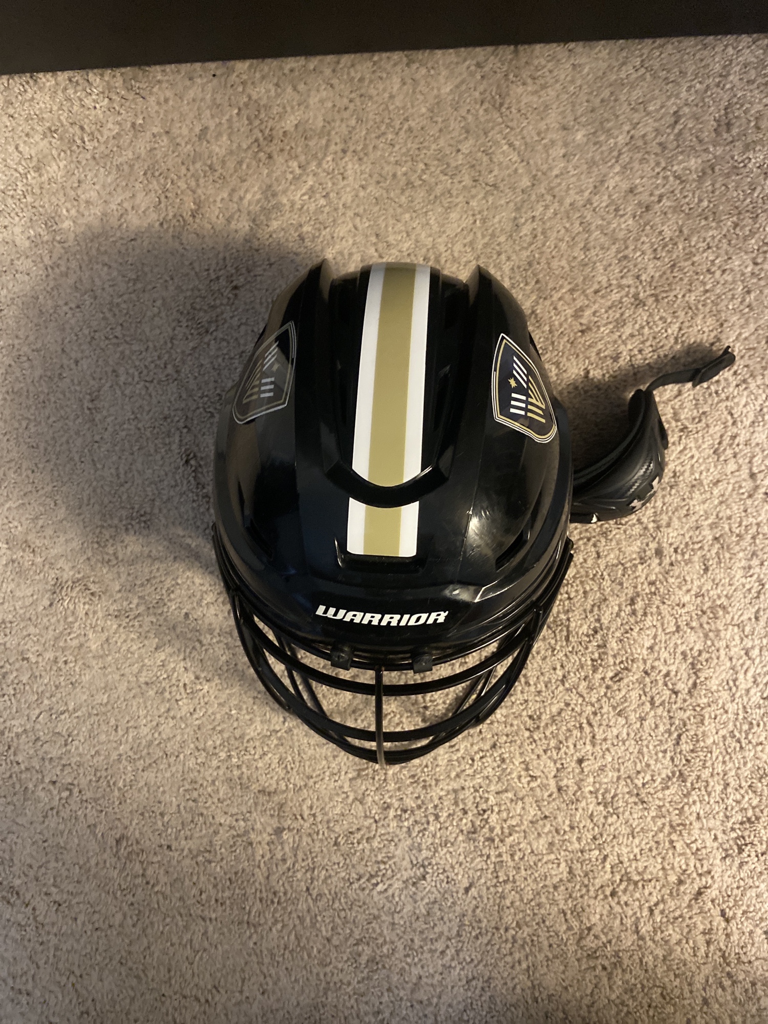 Vancouver Warriors Team Issued Warrior Alpha One Pro Box Helmet ...