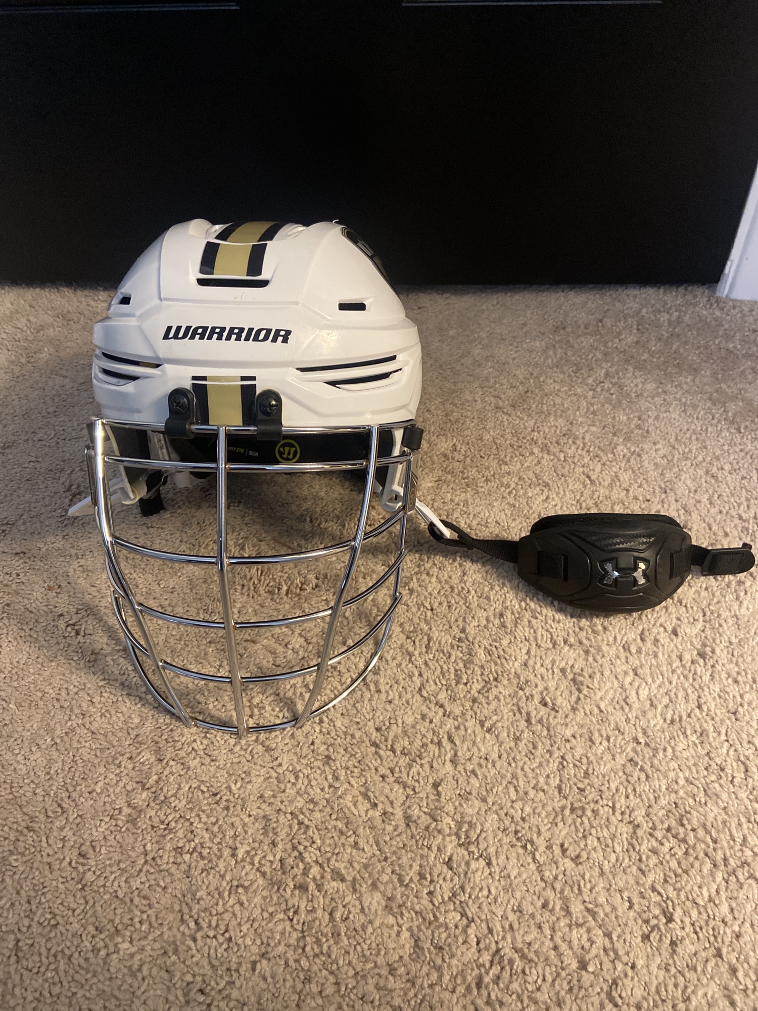 Vancouver Warriors Team Issued Warrior Alpha One Pro Box Helmet ...