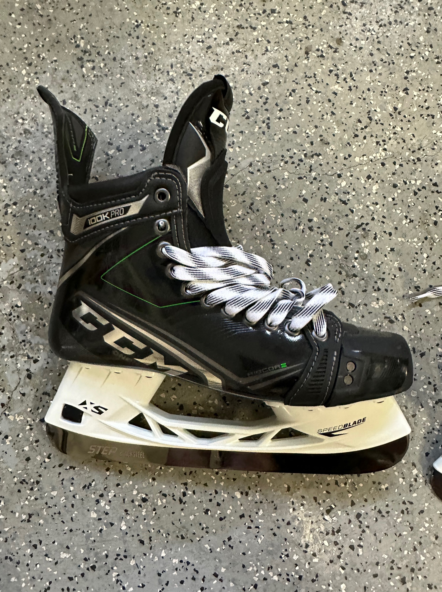 Used CCM Regular Width Size 9 RibCor 100k Pro Hockey Skates | SidelineSwap