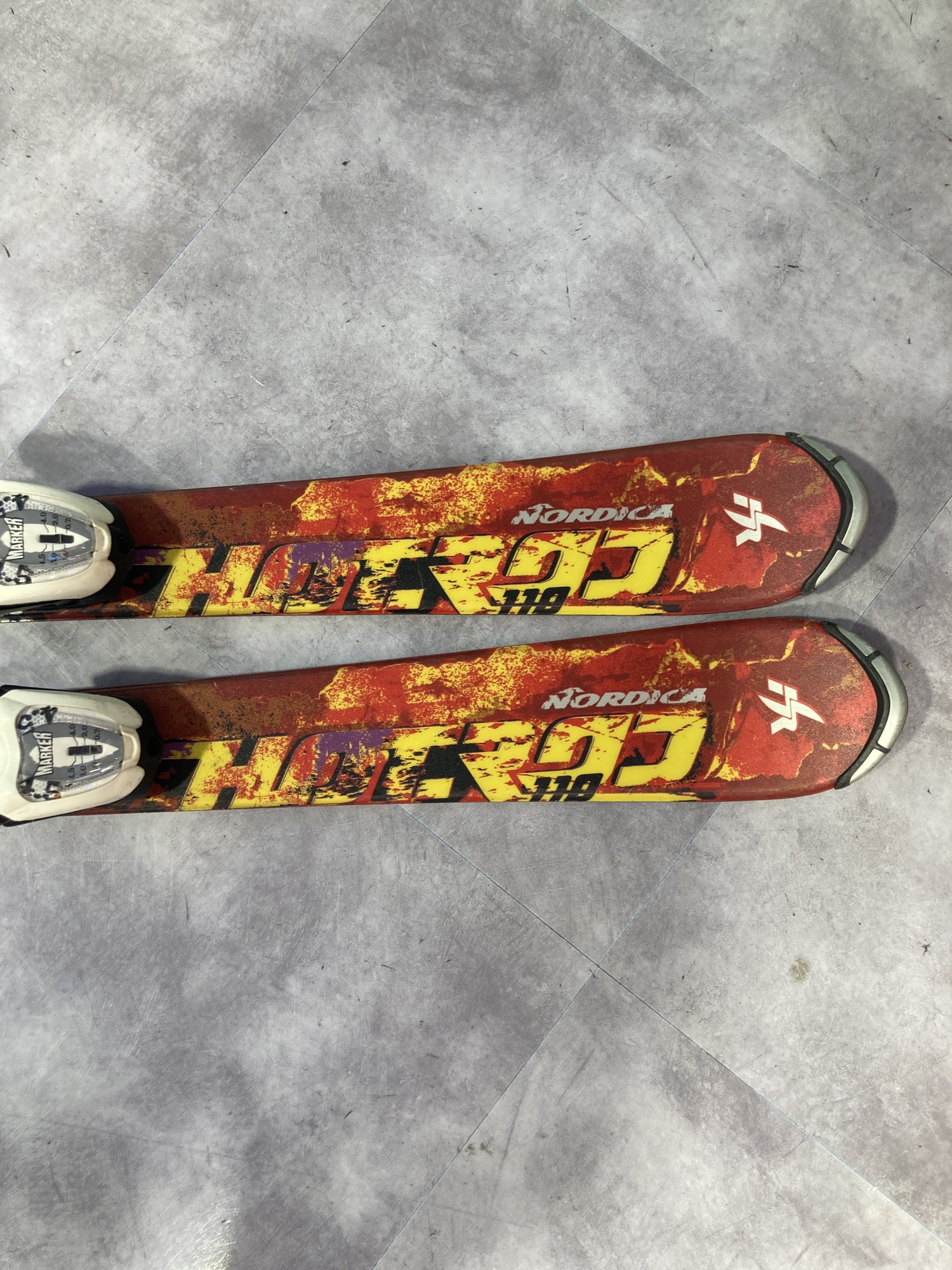 Used Nordica Hot Rod 110 Skis | SidelineSwap