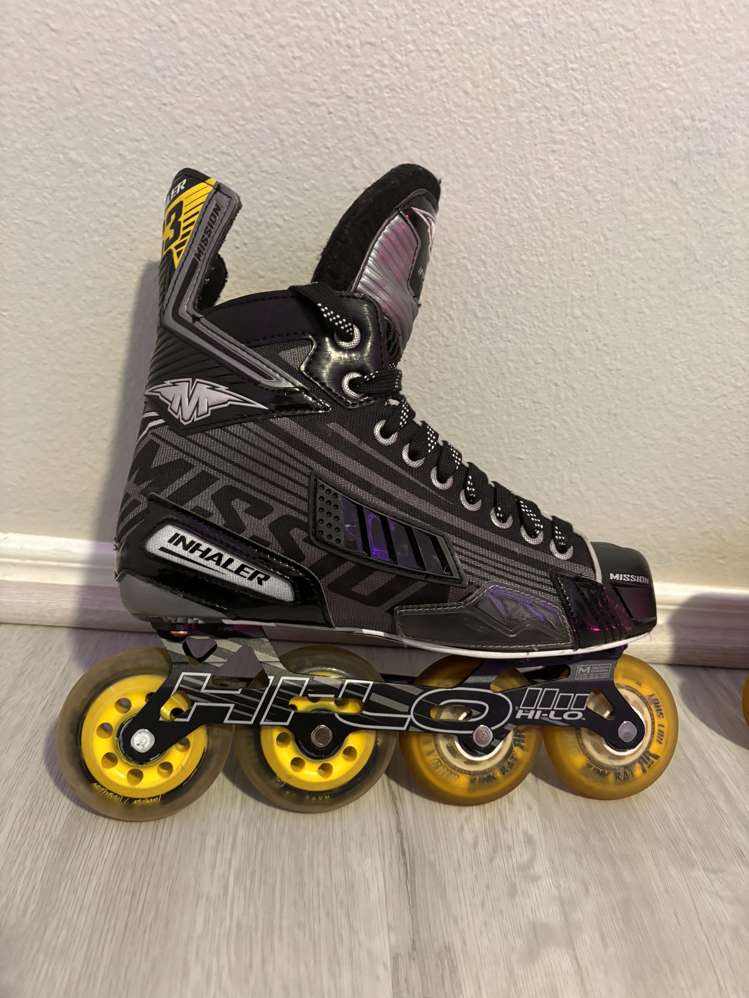 New Mission Size 7D Inhaler DS3 Inline Skates | SidelineSwap